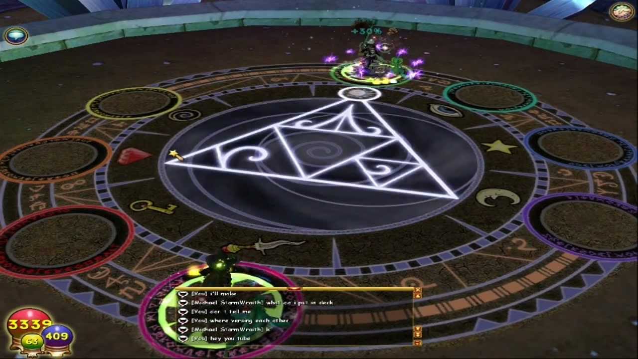 Wizard101 Michael StormWraith vs Hunter EarthBreaker - YouTube