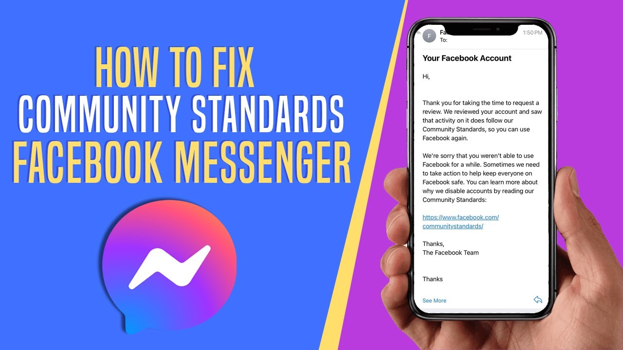 How To Fix Community Standards Facebook Messenger - YouTube