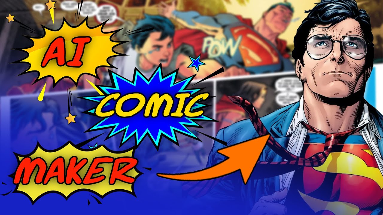 How To Make Comic Books With 1 FREE AI Tool - YouTube