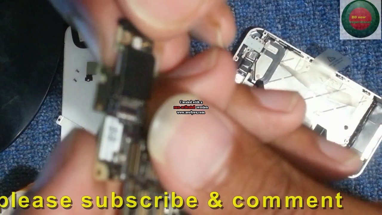 iPhone 4S Logic Board Swap Replacement Repair Guide Tutorial 2019 - YouTube