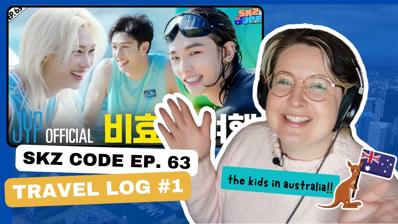 STRAY KIDS IN AUSTRALIA!! 🇦🇺 (SKZ Travel Log #1)｜[SKZ CODE] Ep.63 Reaction - YouTube