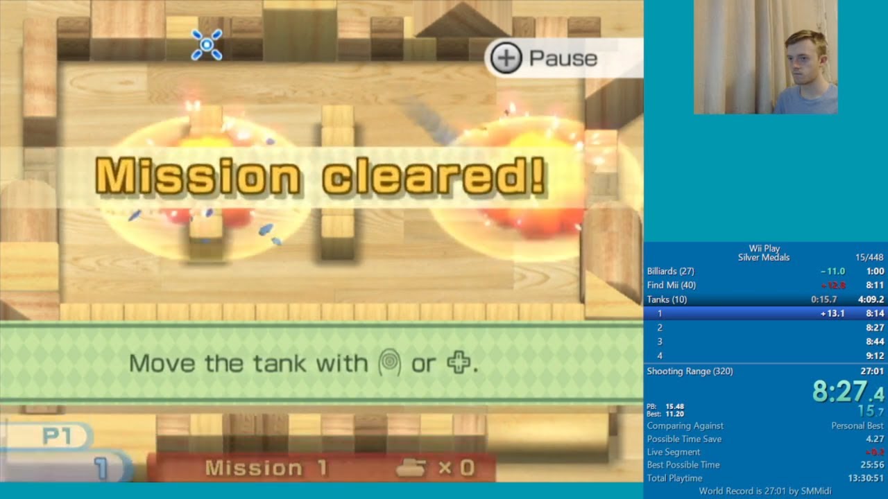 [Former WR] Wii Play - Silver Medals Speedrun in 26:43 (with Tanks FPD ...