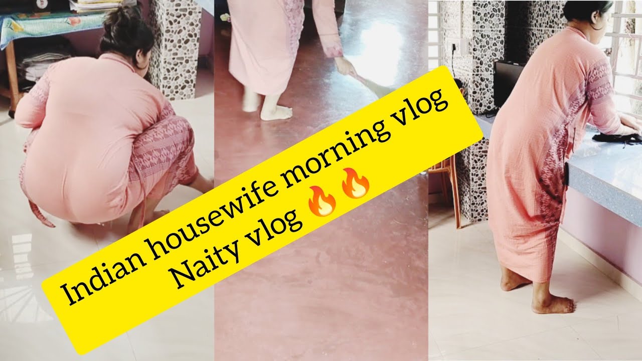 💐 Indian housewife morning vlog// staffroom cleaning vlog// naity vlog - YouTube