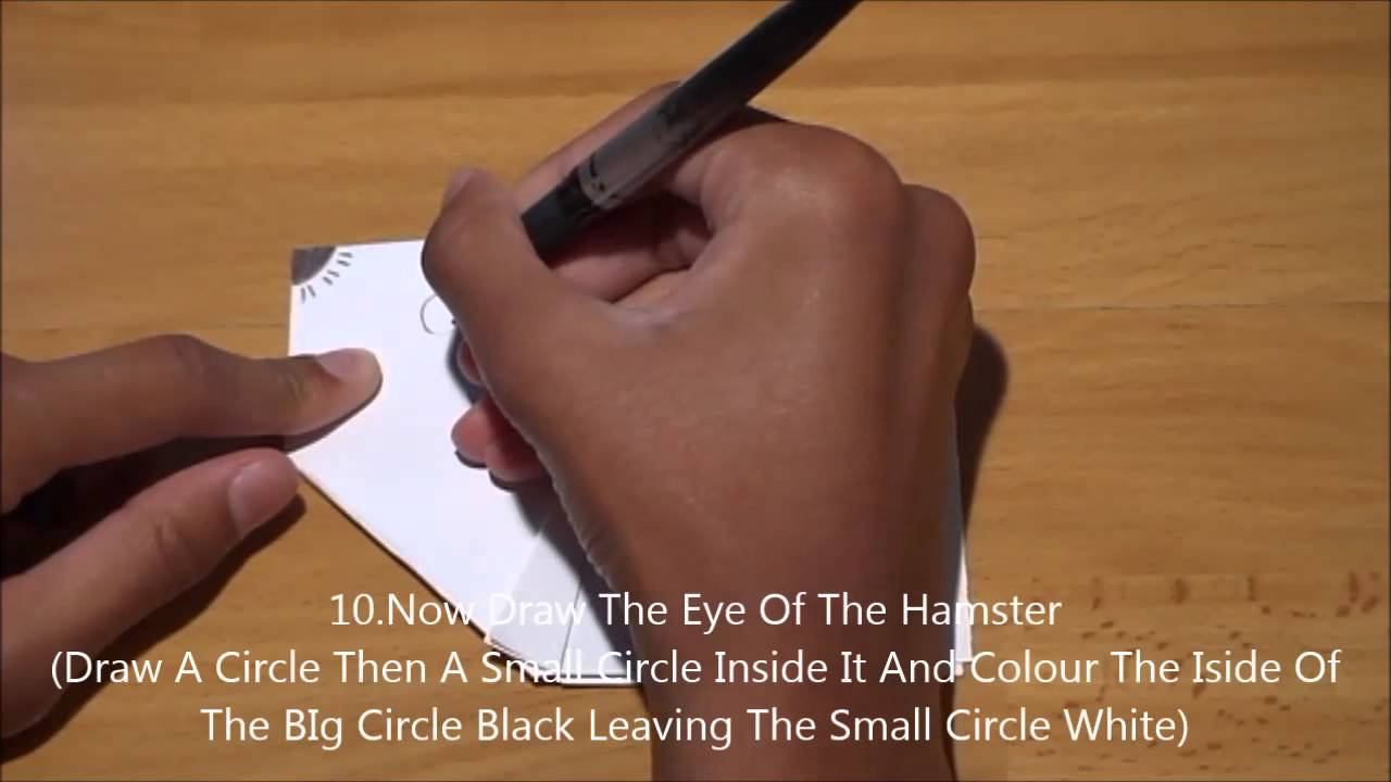 How To Make An Origami Hamster - YouTube