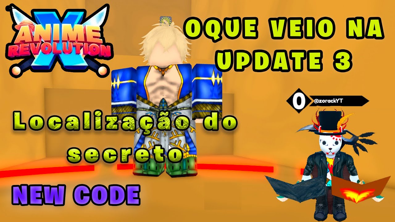 ANIME REVOLUTION X! Update 3! Descubra TUDO sobre Atualização ...