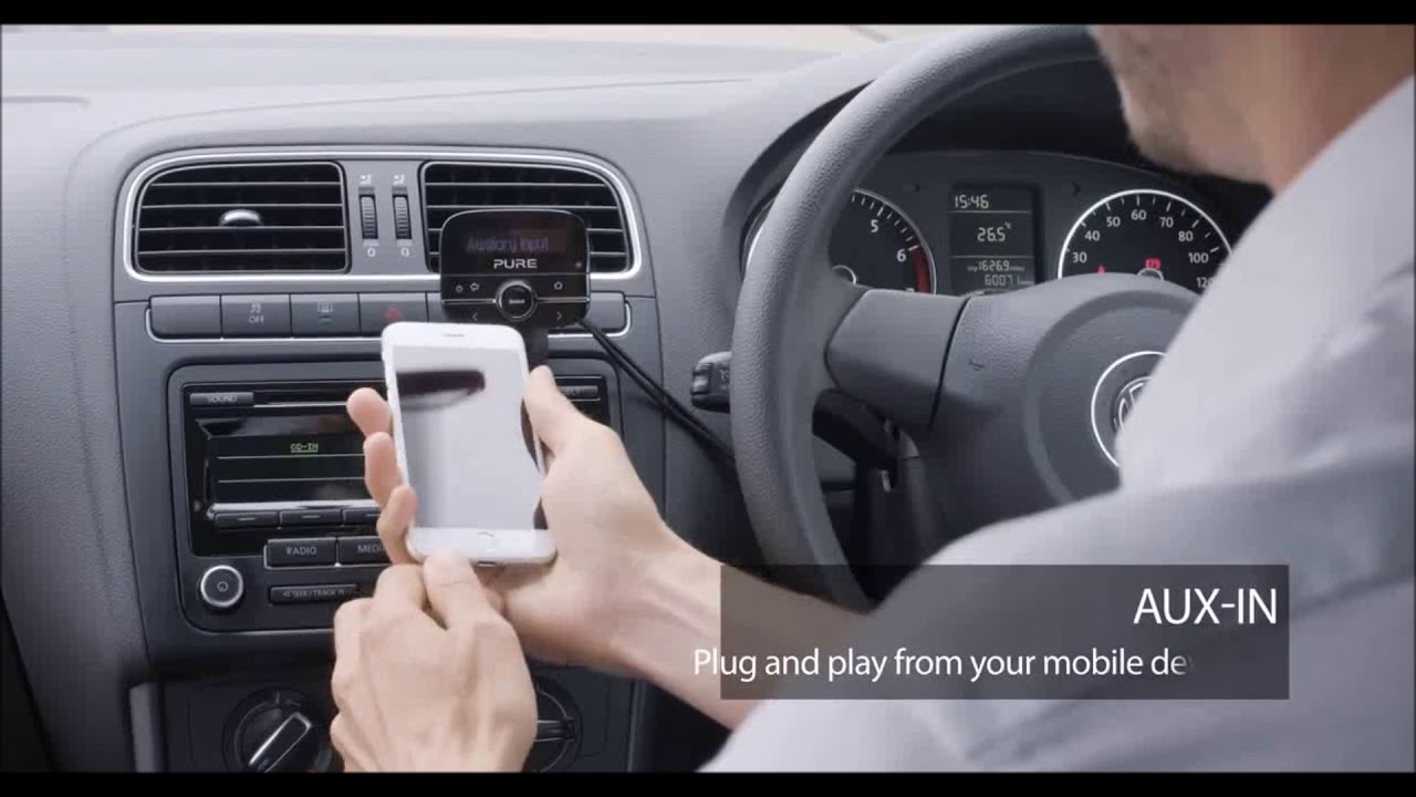 Pure Highway 200 DAB+ en DAB radio auto adapter - YouTube