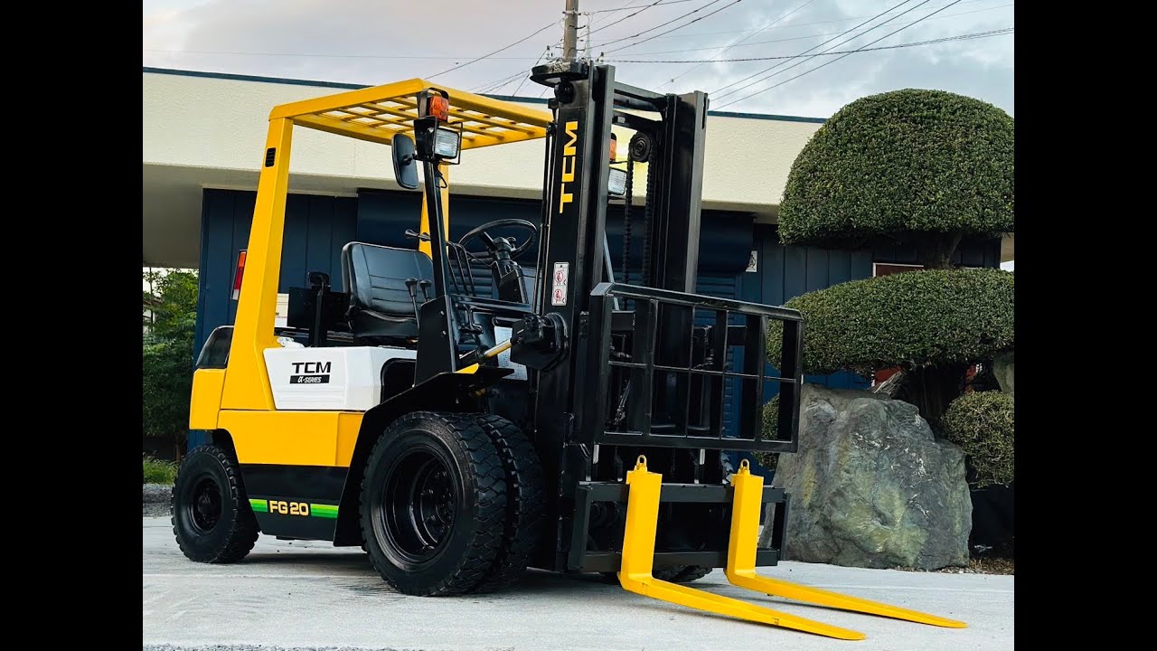 TCM FG20 folk-Lift - YouTube