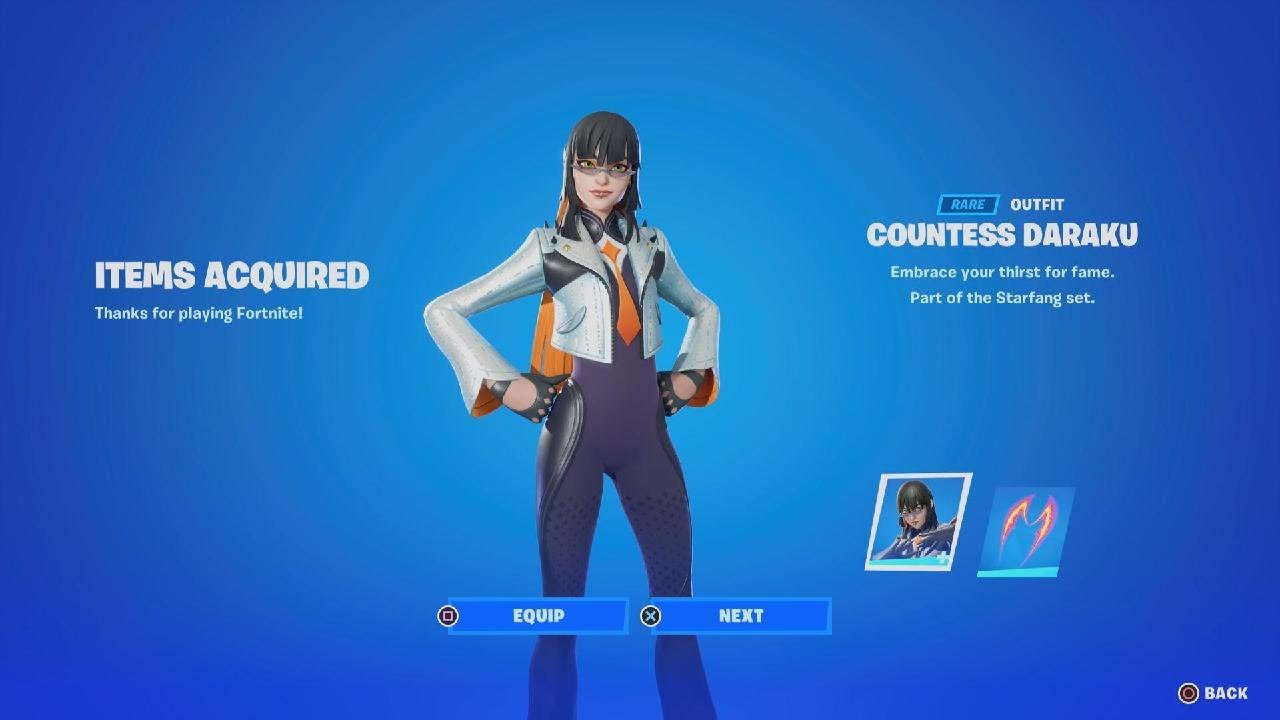 Fortnite C4S4 COUNTESS DARAKU - YouTube