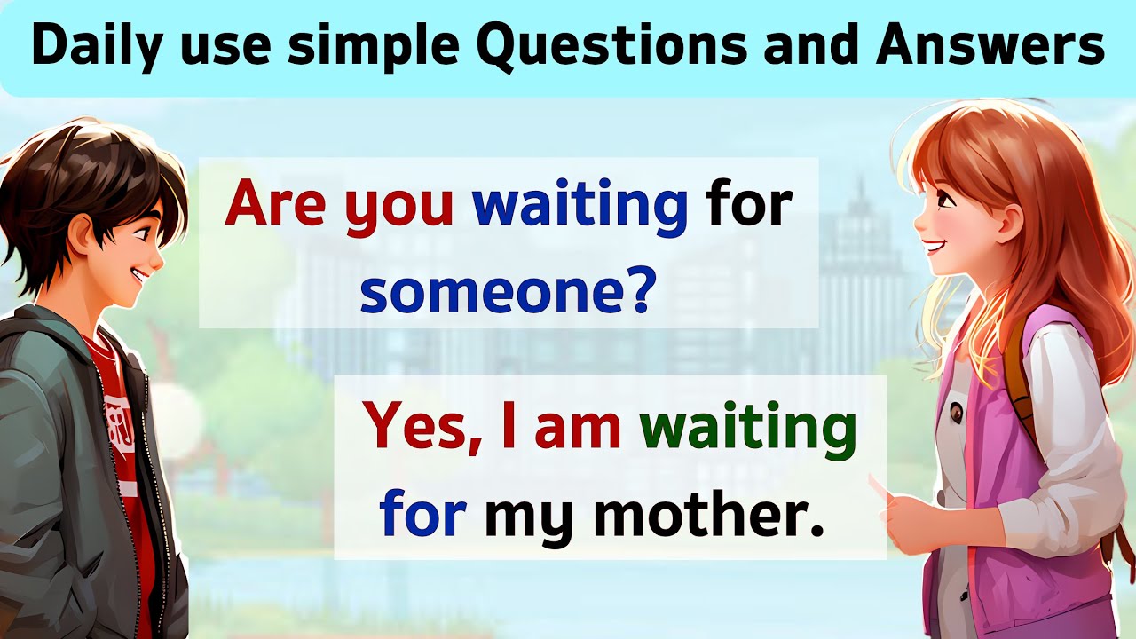 500 Simple Questions And Answers | English Speaking Practice | Learn ...