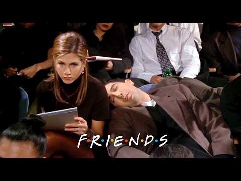 Ross Falls Asleep at Rachel’s Work Event | Friends