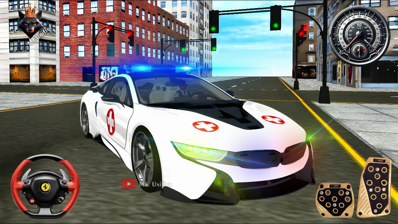 Ambulance Emergency Sport Car Driving Android Gameplay - Ambulance ...