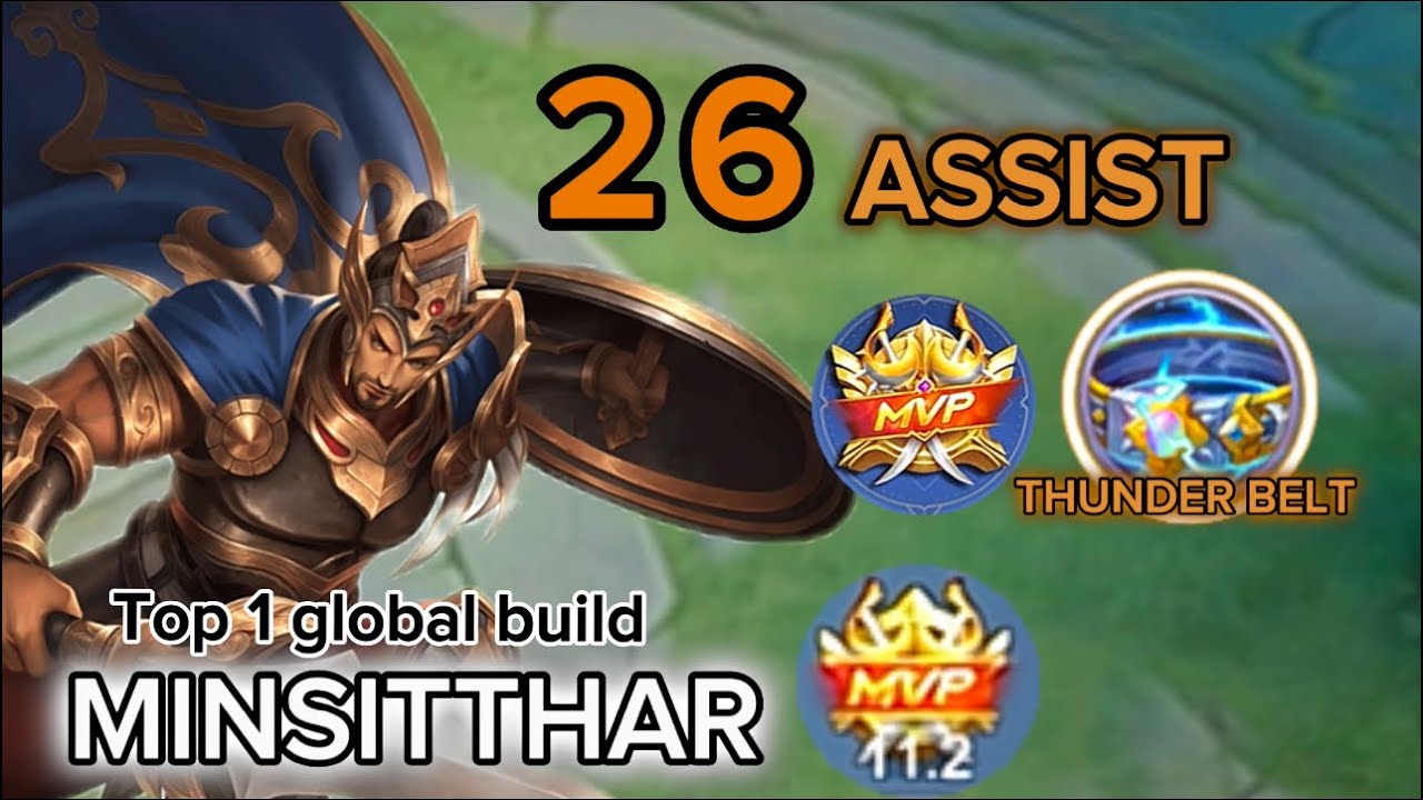 26 assist Minsitthar roaming,Solo Ranking Gameplay 2023 Build - Top 1 ...