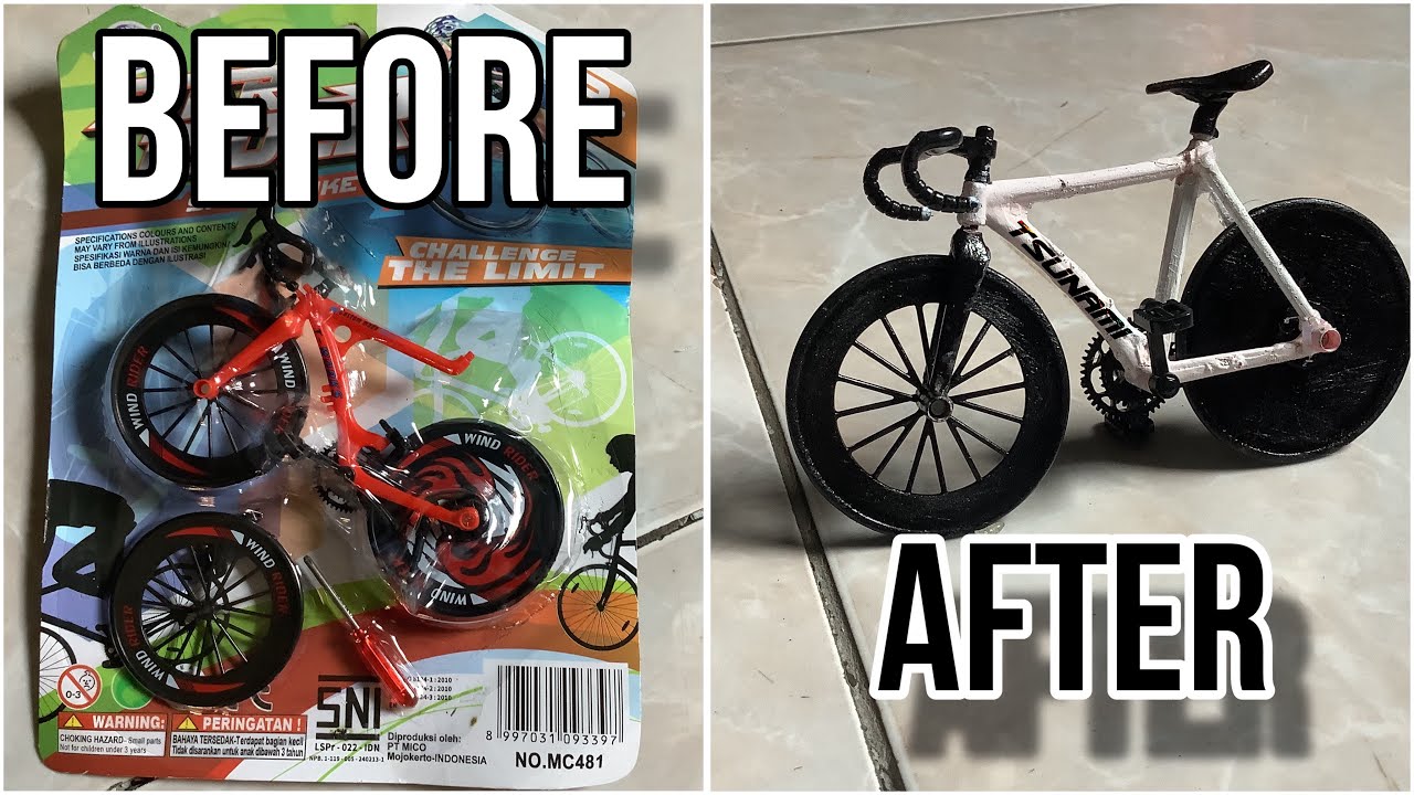 Tutorial cara membuat miniatur fixie Mudah gampang dijamin 100%BERHASIL ...