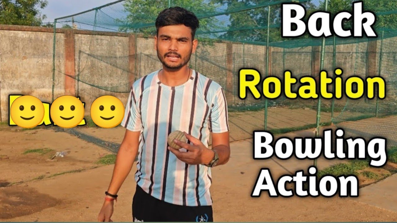 Bowling rotation/ back / Bowling action || Leg Break And Chinaman ...