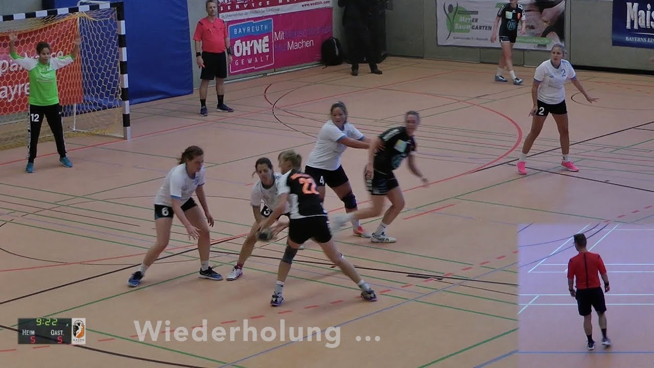 Handballregeln: Doppeldribbel („Zwei-Mal“) - YouTube