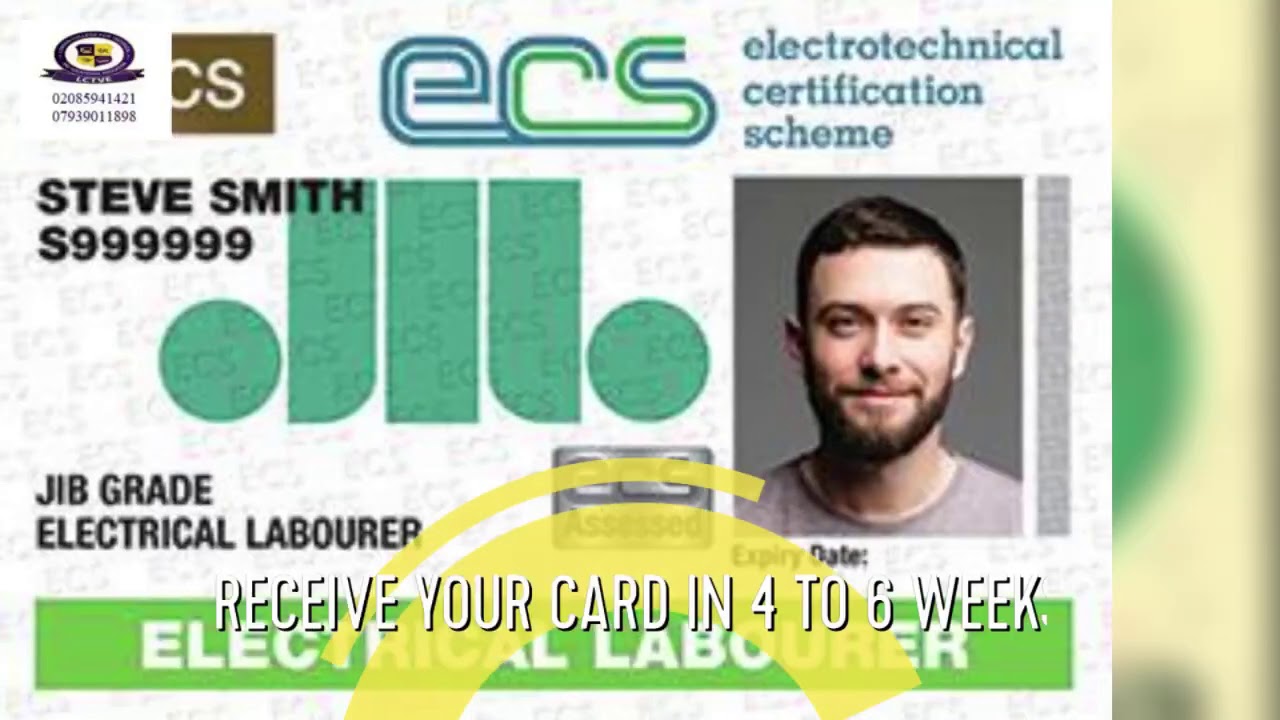 ECS (Electrical) White Labourers Card - YouTube