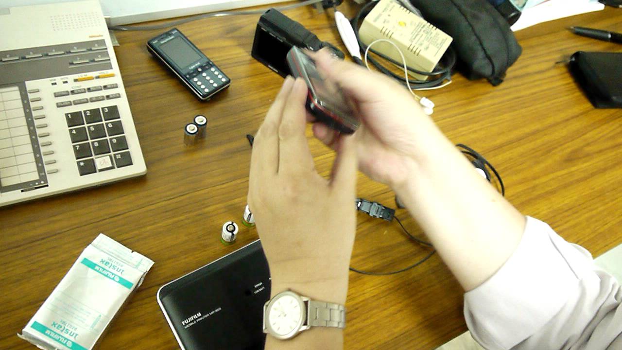Fuji Film Pivi MP300 Mobile Printer - YouTube