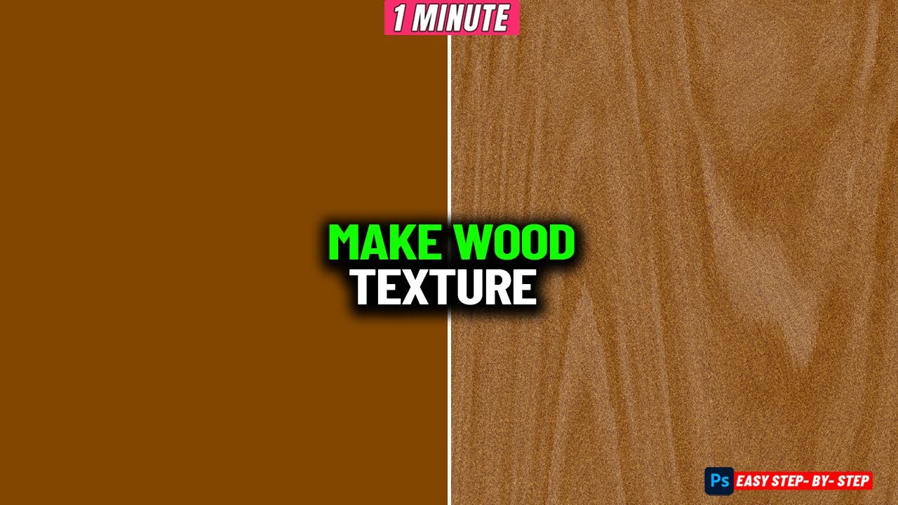 How to Make wood Texture in photoshop 2025 - YouTube