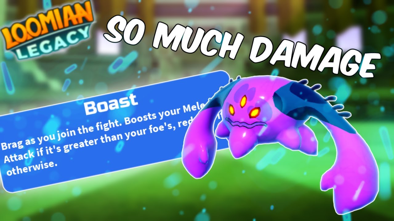 BOAST COSMIORE-UNLEASHED does a lot of DAMAGE! - Loomian Legacy PvP #9 ...