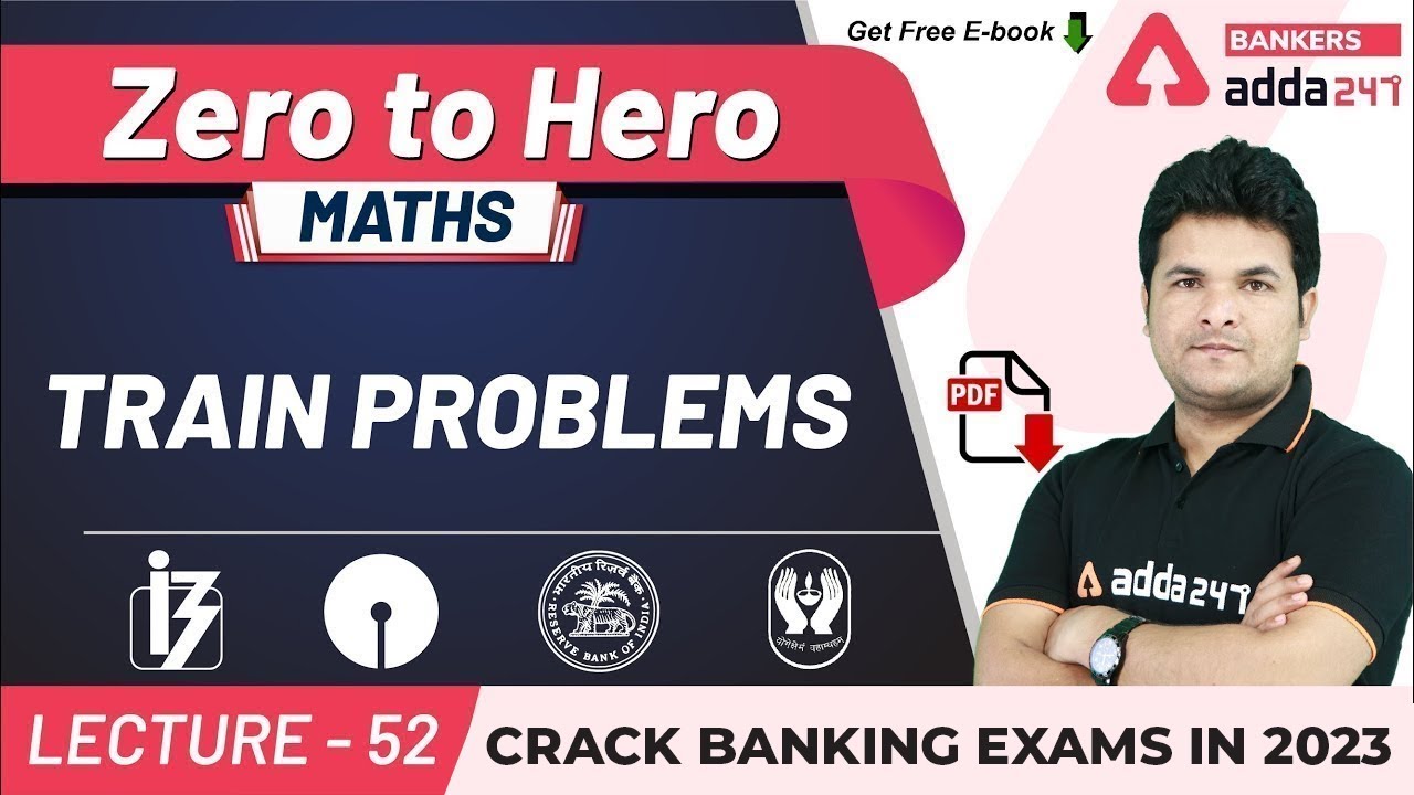 Train Problems | Maths | Adda247 Banking Classes | Lec-52 - YouTube