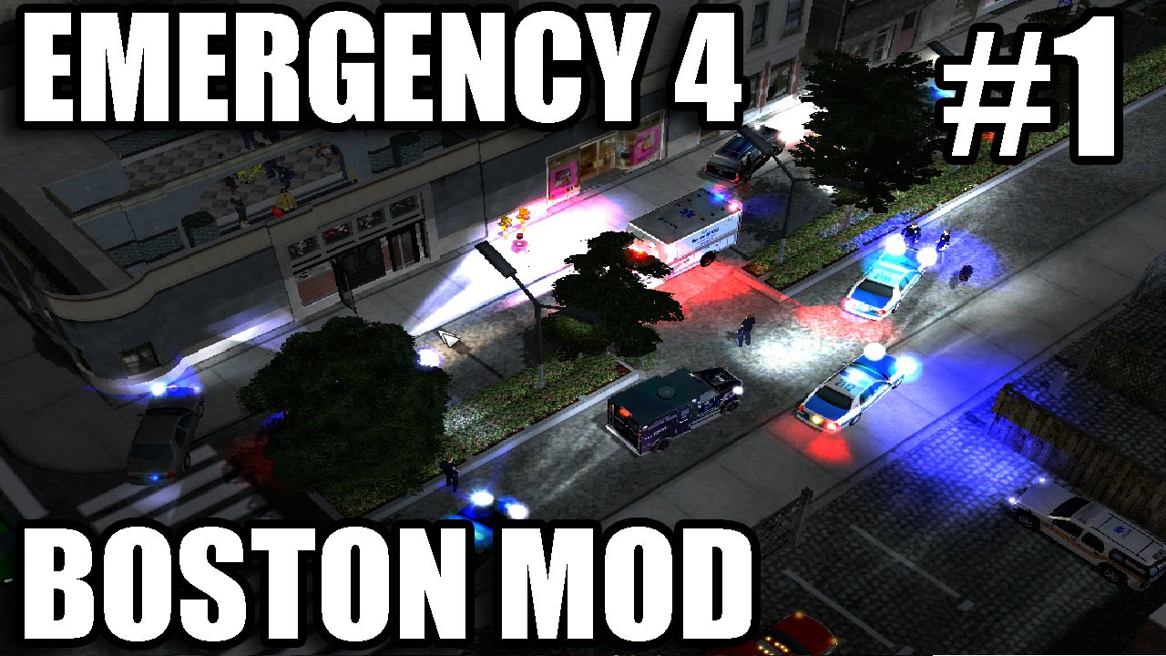 Emergency 4 Boston Mod Freeplay #1 - Bombing Situation! - YouTube
