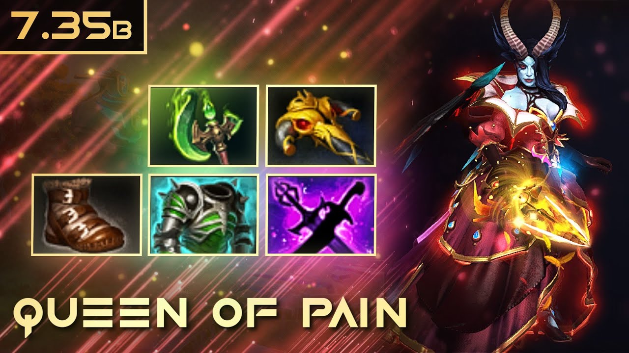 [MIDLANE] LARL QUEEN OF PAIN 7.35b | #Dota2 #4K - YouTube