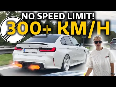 300+ KM/H GERMAN AUTOBAHN RUNS IN MY 750HP M3 G80 *NO SPEED LIMIT* - crazy sound! - OG ...