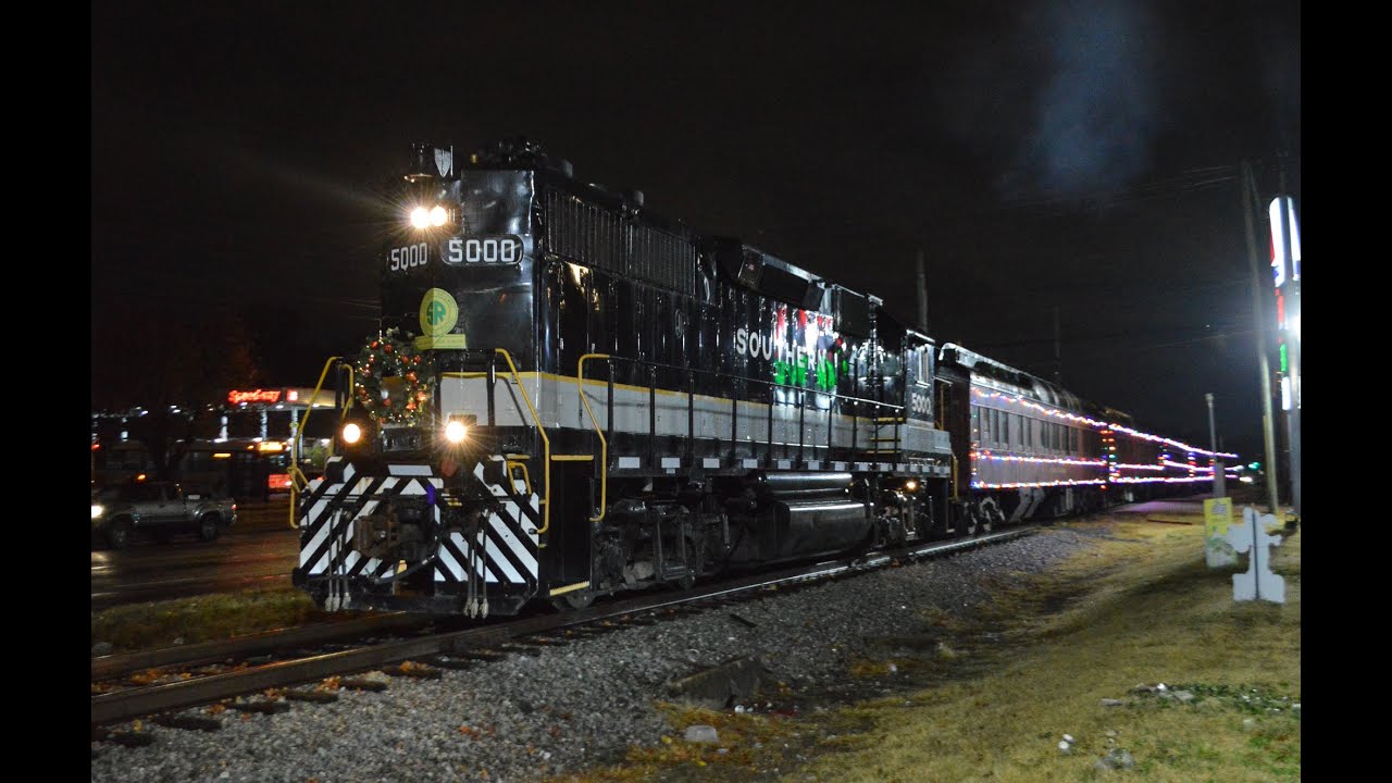 TVRM Christmas Train 11/26/2023 - YouTube