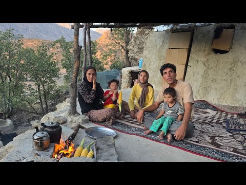 🔥 Cave Family Challenge | Daily Survival in Iran's Wild Zagros Mountains ⛰️🔥