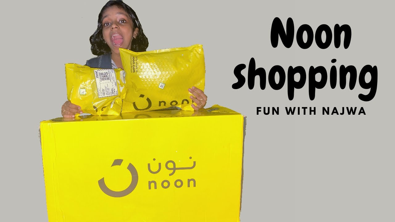 Noon shopping haul | online shopping - YouTube