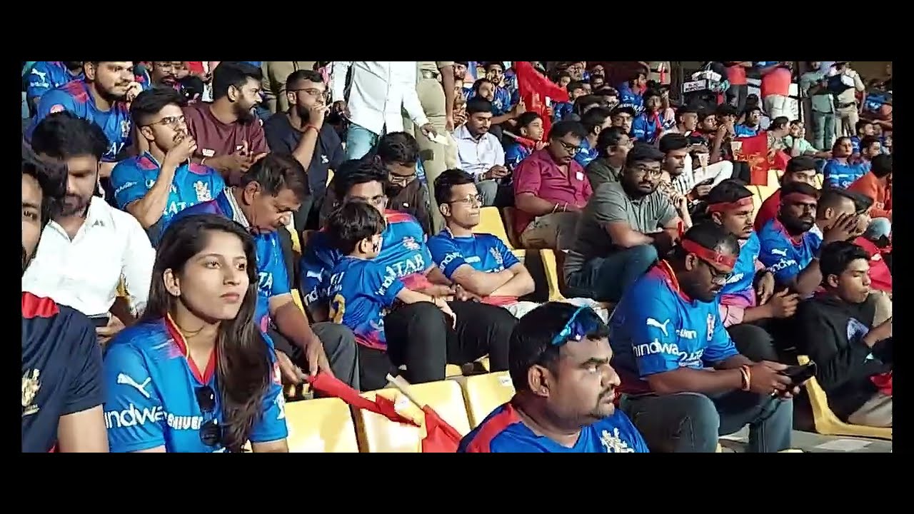 RCB Match Day Experience at Chinnaswamy Stadium, Bangalore | Raw ...