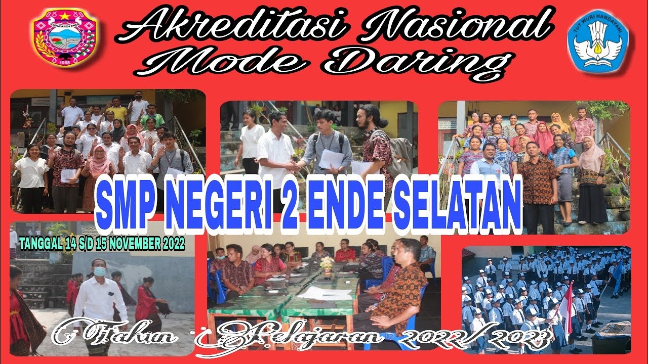 VIDEO AKREDITASI SEKOLAH SMP NEGERI 2 ENDE SELATAN - YouTube