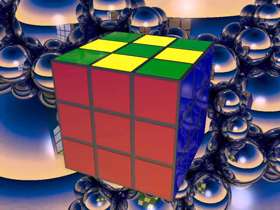Rubik's Cube Pattern - Two Crosses - YouTube