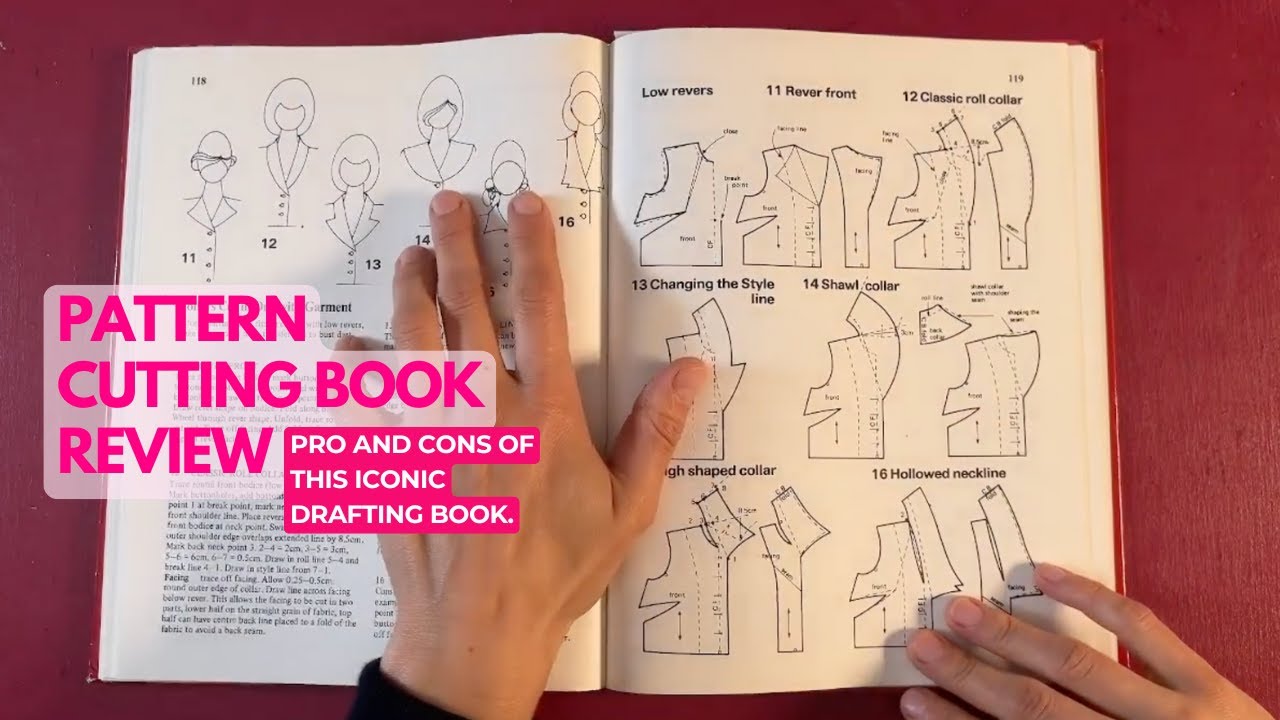 Pattern cutting book review : Pro and Cons to help you draft your own ...
