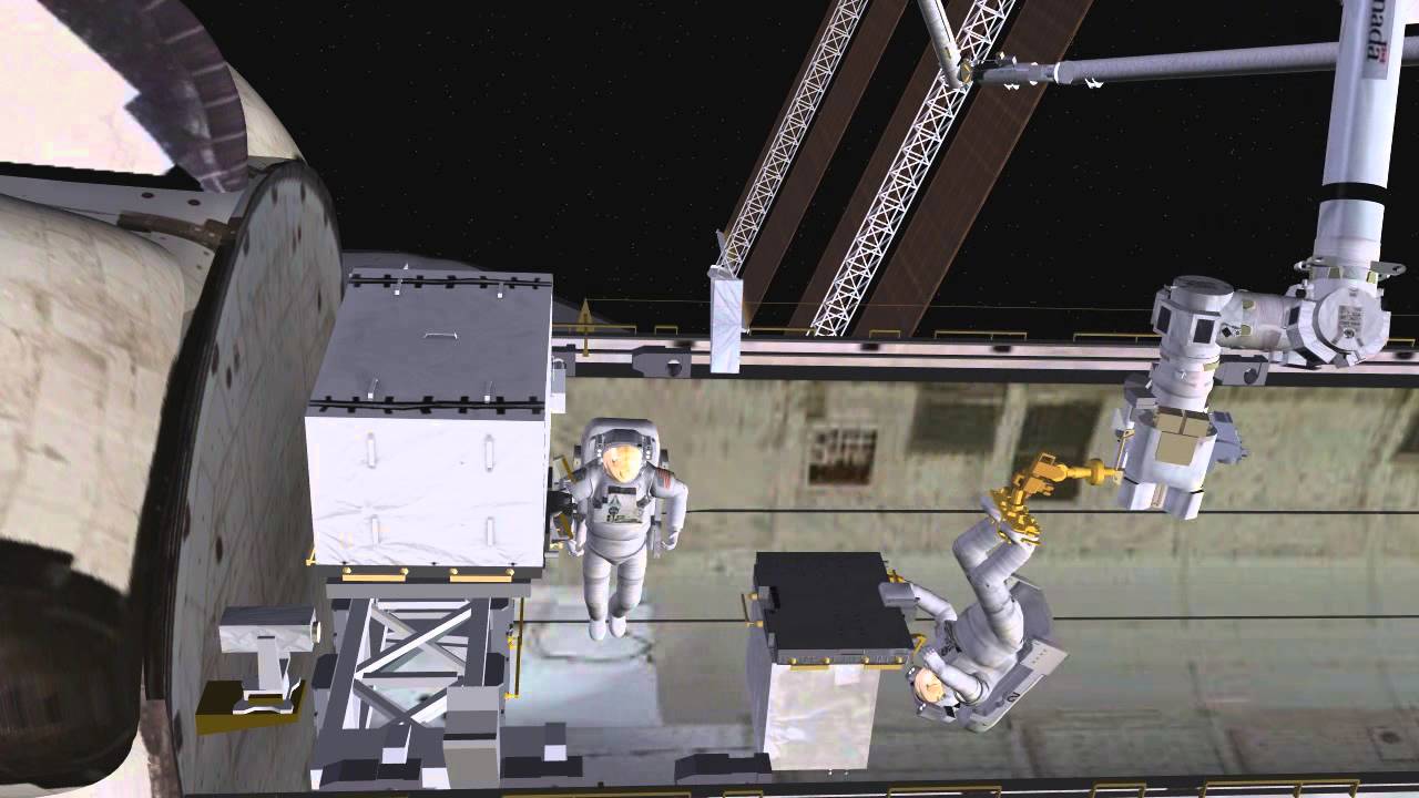 STS-135: Spacewalk One Activities - YouTube