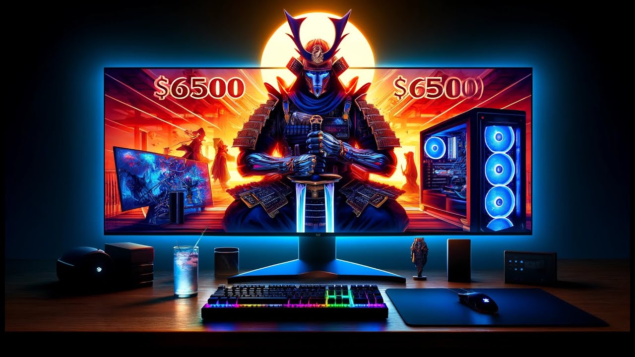 WE BUILT A $6500 GAMING SETUP! | SAMURAI PC BUILDS SETUP SHOWCASE - YouTube
