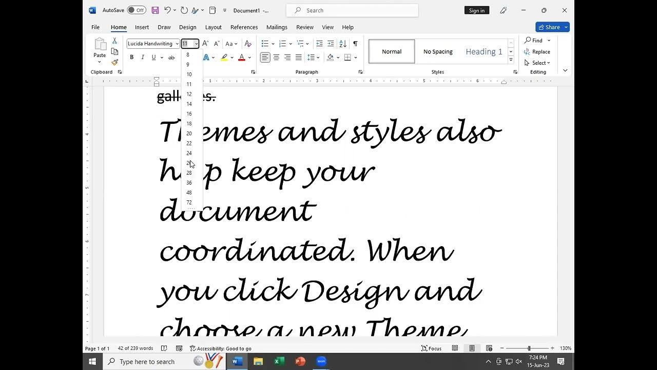 Formatting Features in MS-Word | Bold | Italic | Underline ...