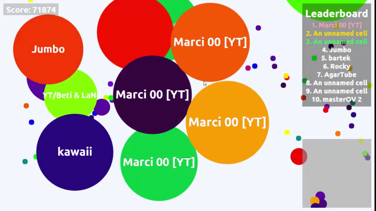 AGARABI .RAINBOW FFA SPEEDY 71K SCORE! - YouTube
