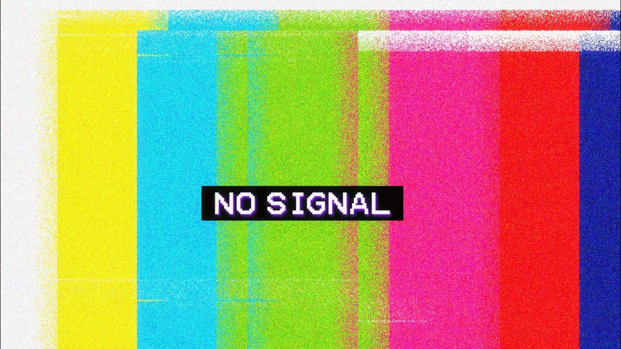 NO SIGNAL GLITCH EFFECT - YouTube