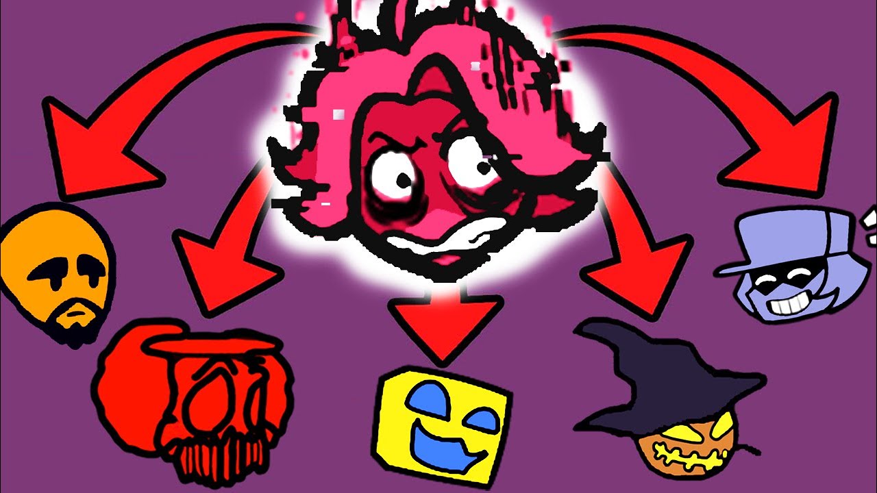 Thorns but Every Other Turn a Different Character Sings (FNF Thorns but ...