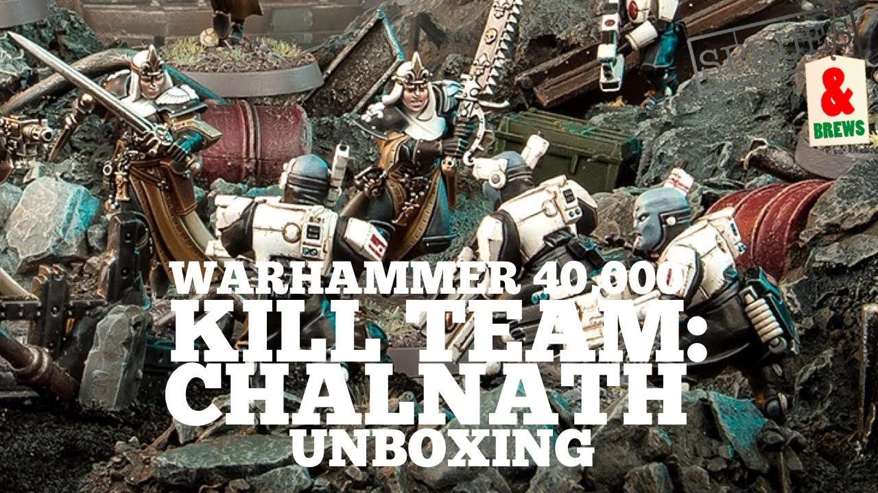 Warhammer 40,000 Kill Team: Chalnath Unboxing and Review - YouTube