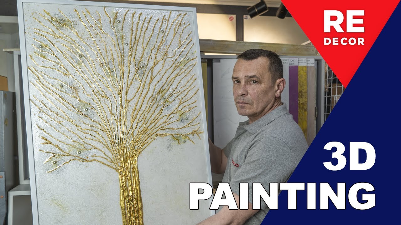 The making of a 3D painting. - YouTube