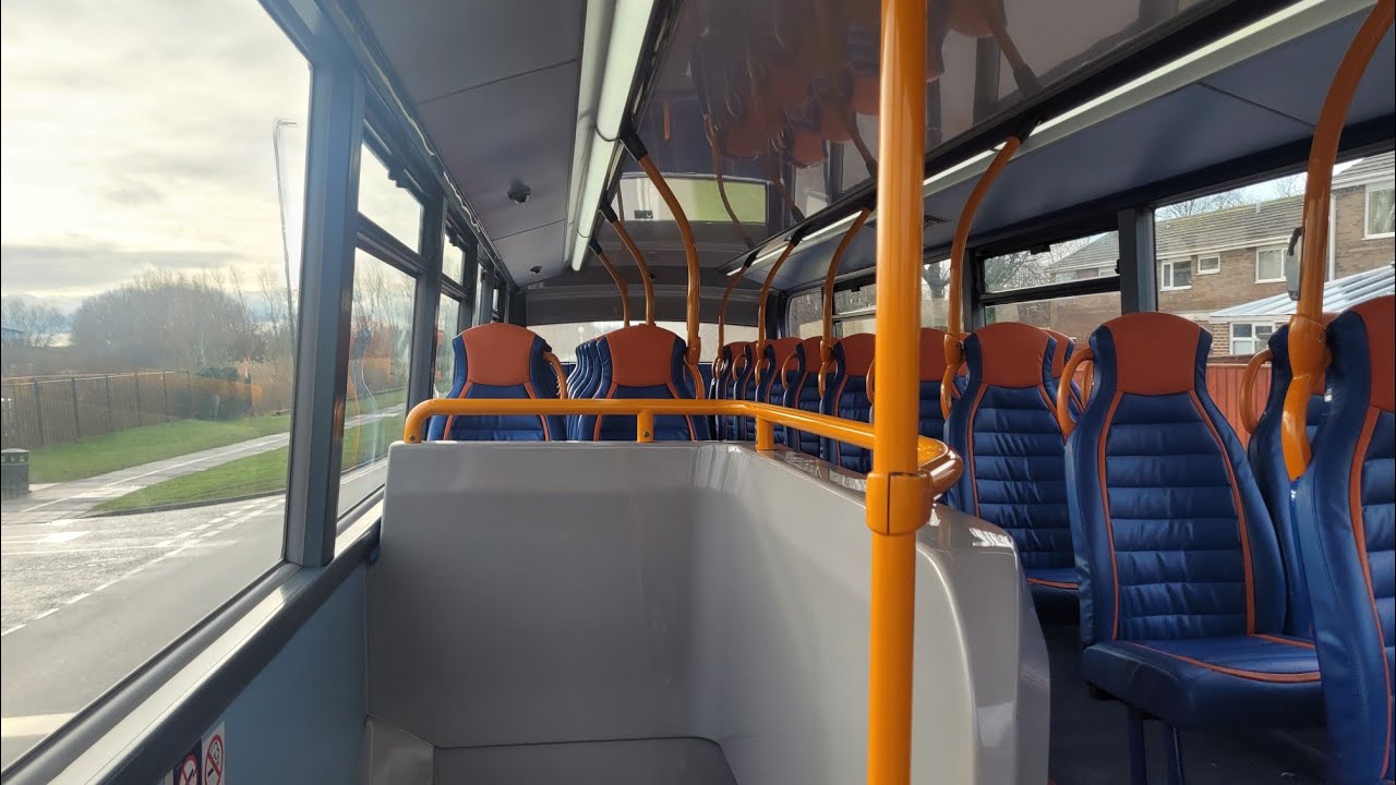Stagecoach North East ADL E400MMC 10646/SN66 WKB on the 62 - YouTube