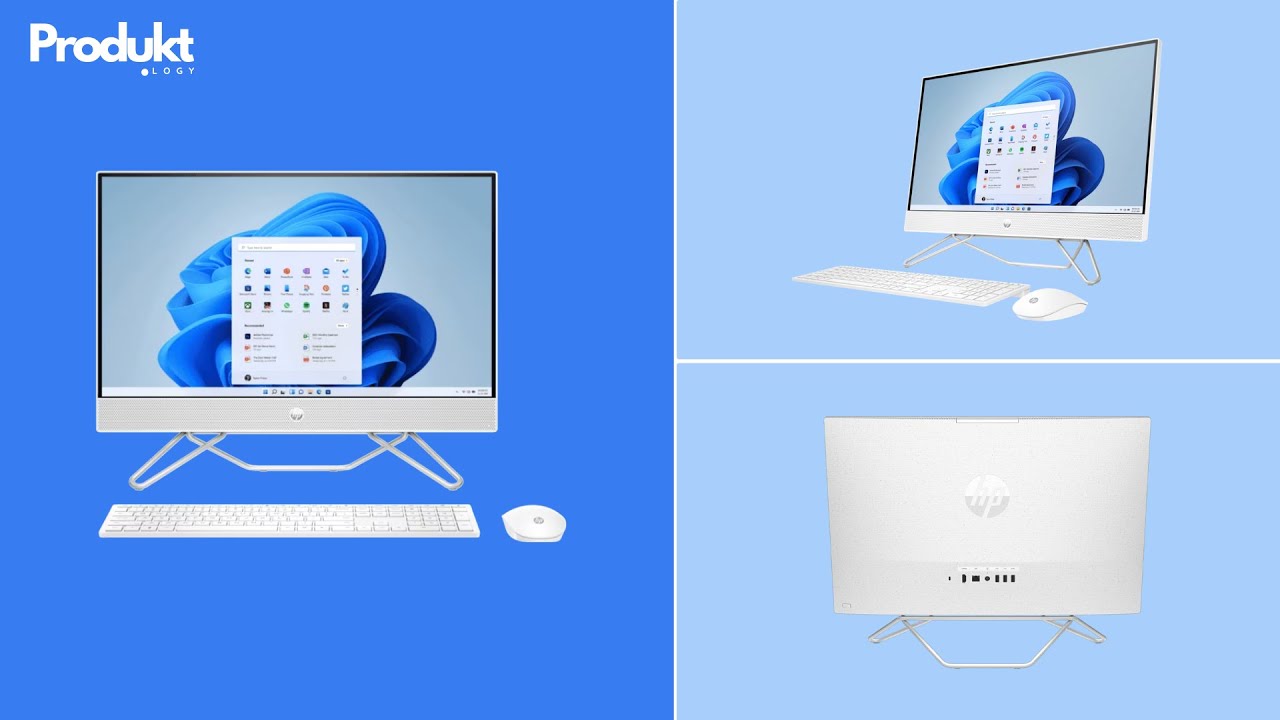 HP All-in-One Desktop PC 60.5 cm(23.8)-cb1902in - YouTube