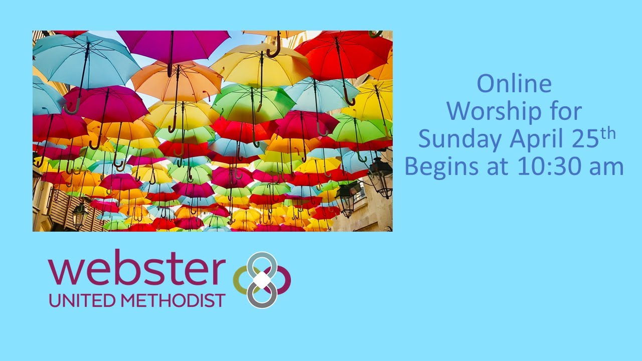 Webster United Methodist Service - August 1st - YouTube