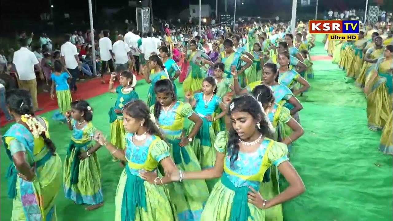 💥Vallikummi | வள்ளிகும்மி கொங்கர் கலை பண்பாட்டுகுழு | கபிலர்மலை | kabilarmalai 2024 | KSR TV ...