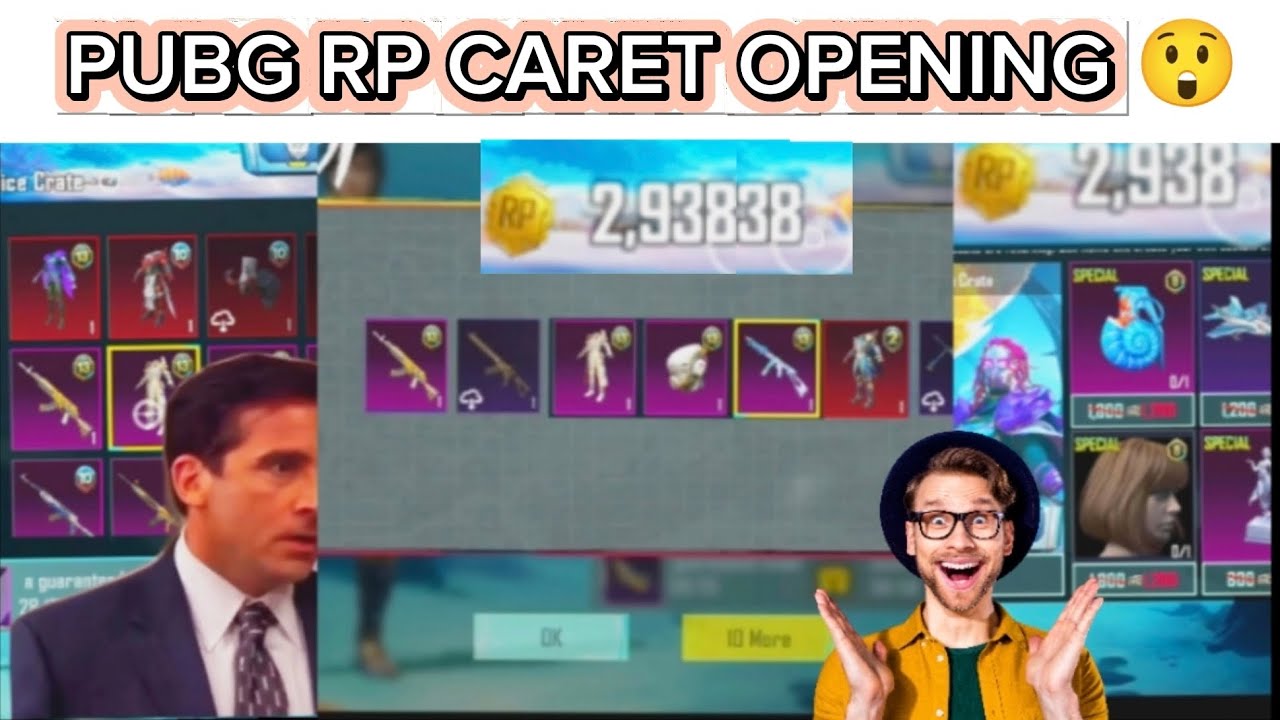 PUBG RP CRATE OPENING 😲 I ALL MYTHICAL ITEM [MY LACK 😕] - YouTube
