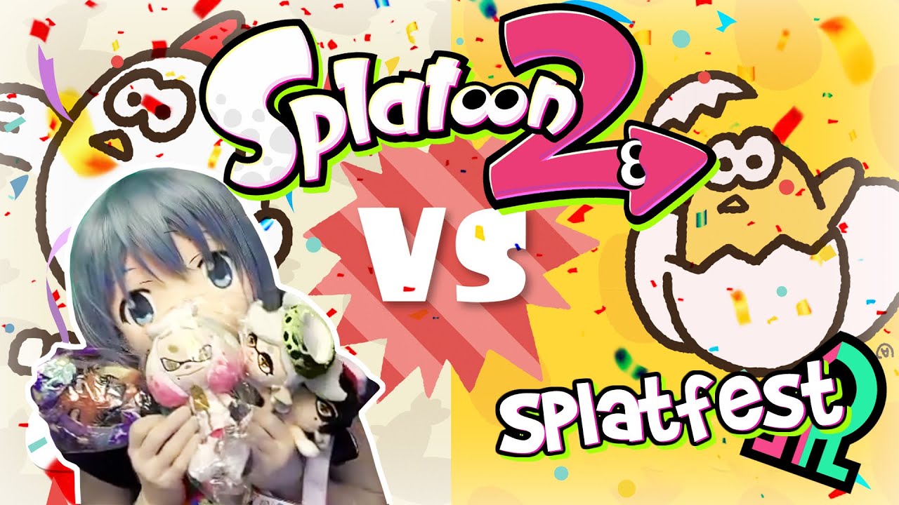 Splatoon 2 Egg VS Chicken! Splatfest Time Team Egg! Kigurumi Cosplay ...