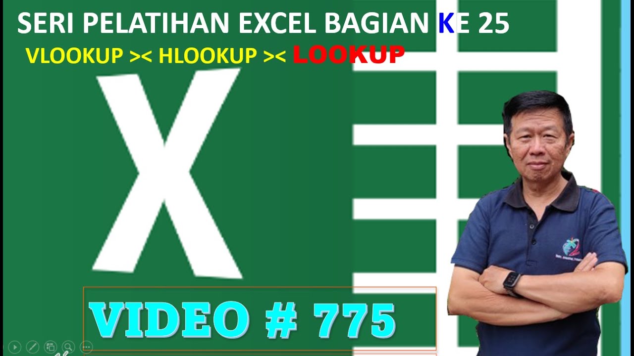 SERI PELATIHAN EXCEL UNTUK PEMULA BAGIAN KE 25 – RUMUS VLOOKUP ...