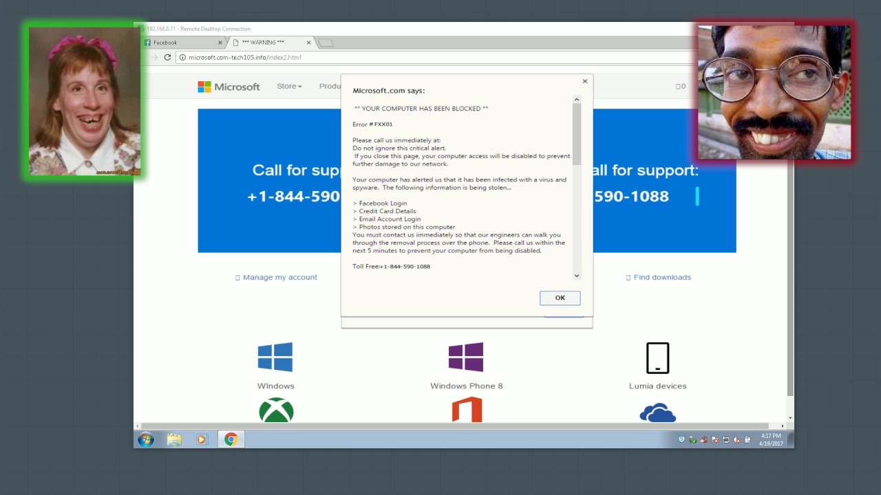 Driving Indian Tech Support Scammer crazy HILLARIOUS! - YouTube